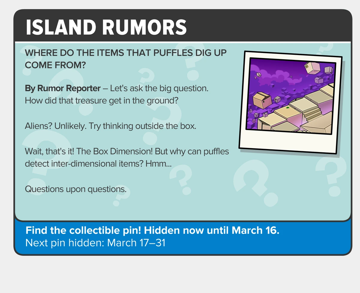 Rumor Reporter | Club Penguin Wiki | Fandom