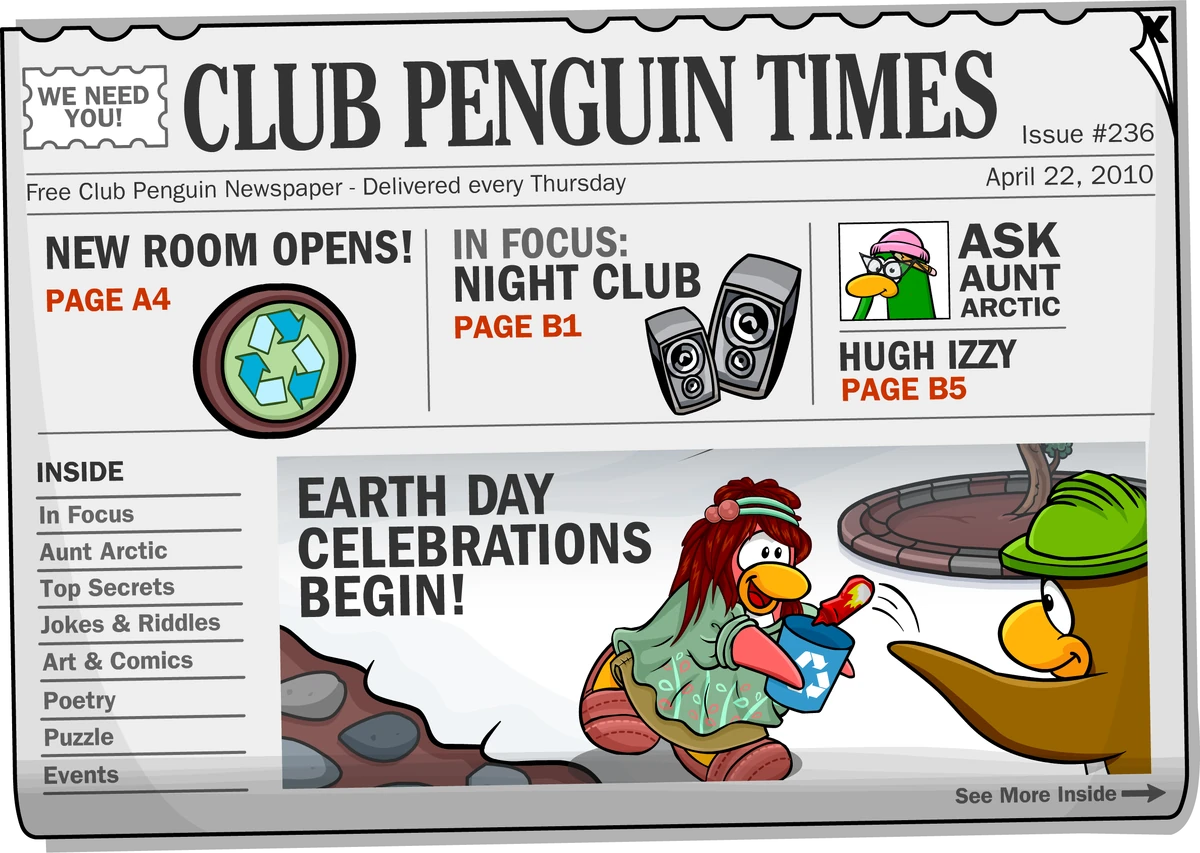Club Penguin Times/Issue 236 | Club Penguin Wiki | Fandom