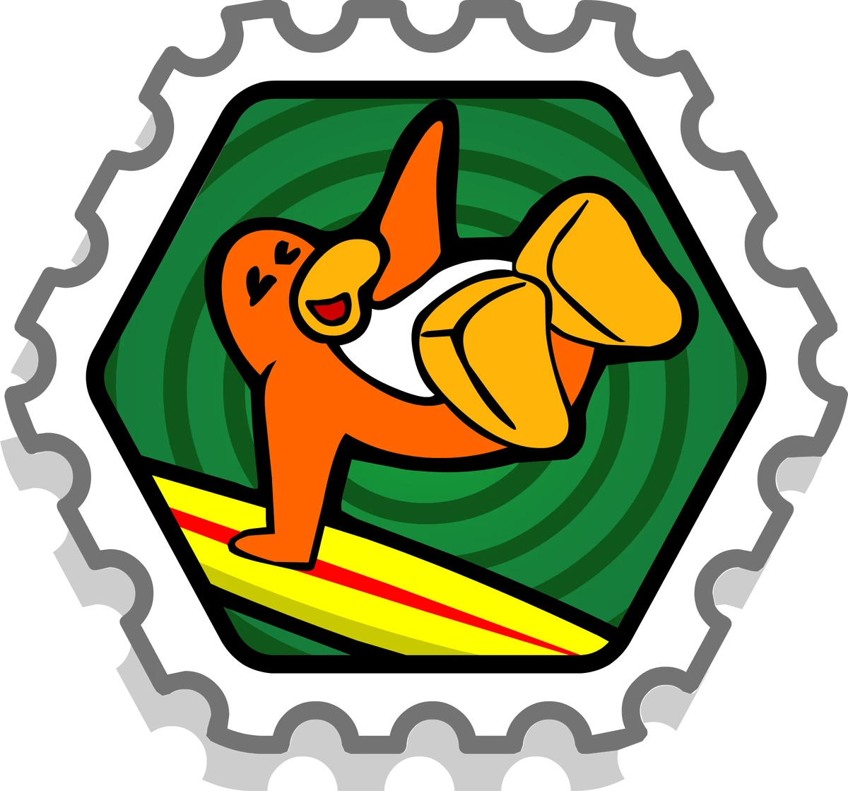 First Trick stamp | Club Penguin Wiki | Fandom