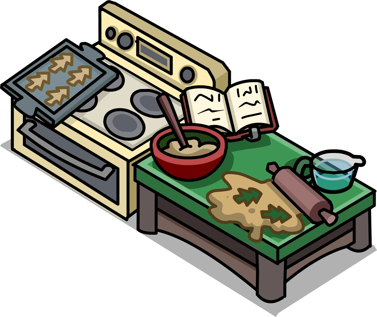 Make and Bake Kitchen | Club Penguin Wiki | Fandom