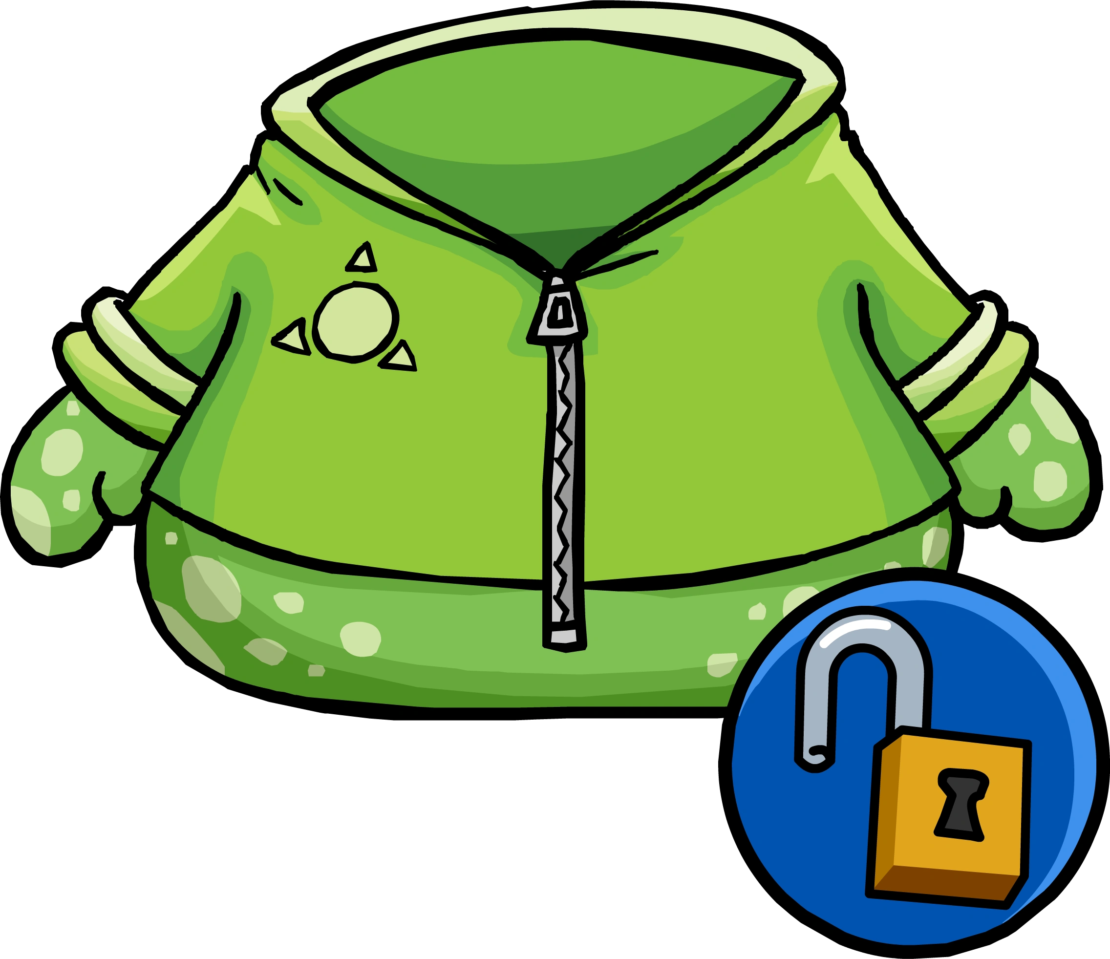 Celadon Alien Costume | Club Penguin Wiki | Fandom