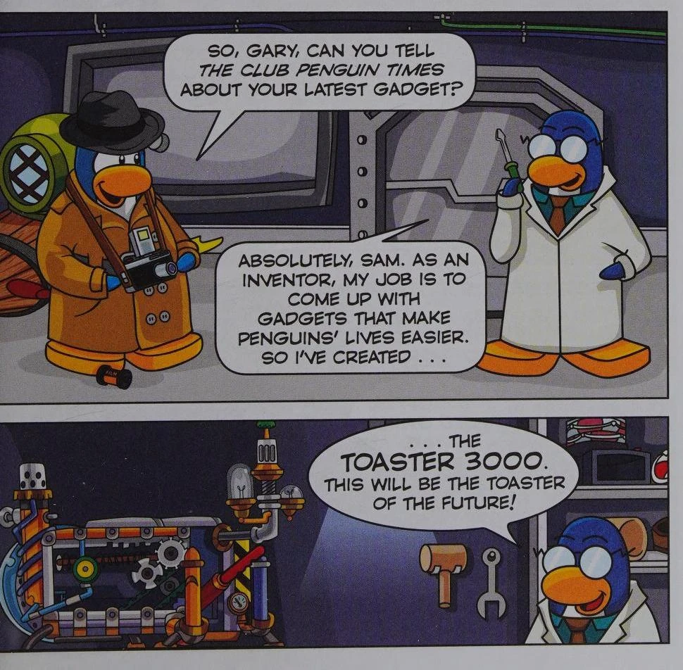 Toaster 3000 | Club Penguin Wiki | Fandom