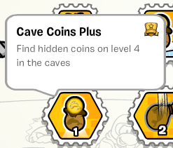 Cave Coins Plus stamp | Club Penguin Wiki | Fandom