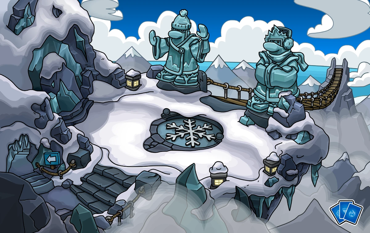 Snow Dojo | Club Penguin Wiki | Fandom