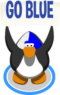 Blue Face Paint | Club Penguin Wiki | Fandom