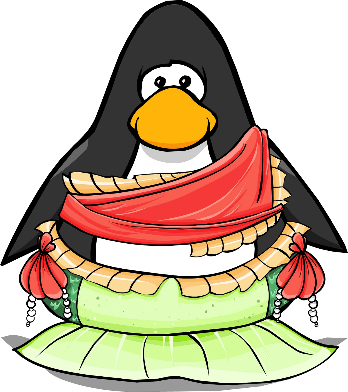 Coral Mermaid Costume | Club Penguin Wiki | Fandom