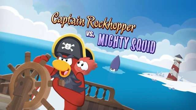 Captain Rockhopper vs. Mighty Squid | Club Penguin Wiki | Fandom