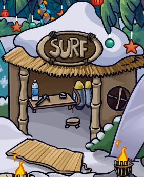Surf Shack | Club Penguin Wiki | Fandom