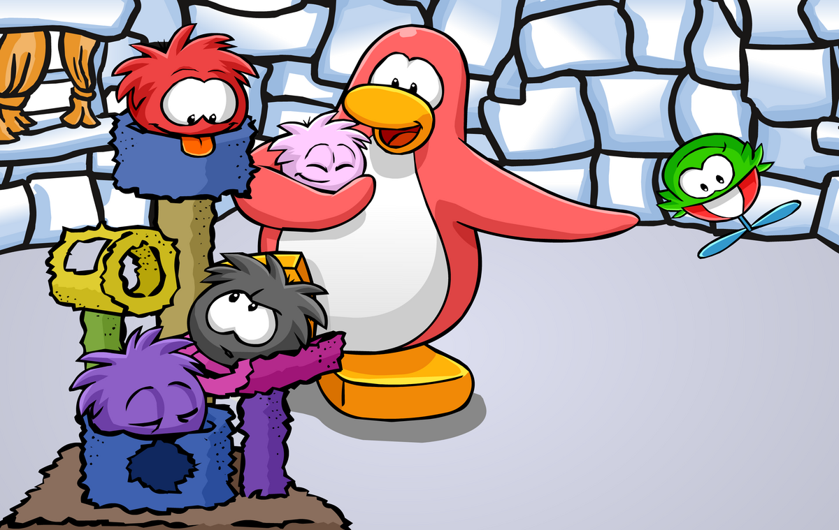 Puffle Party Postcard Club Penguin Wiki Fandom