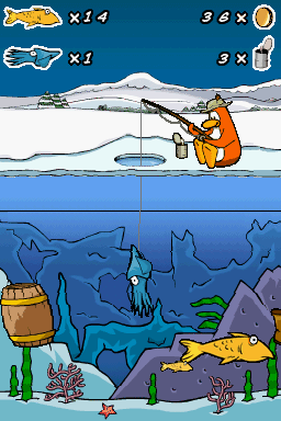 Ice Fishing (DS) | Club Penguin Wiki | Fandom