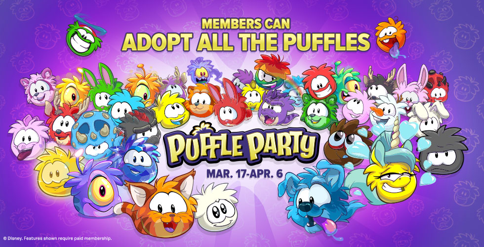 Puffle Party 2016 | Club Penguin Wiki | Fandom