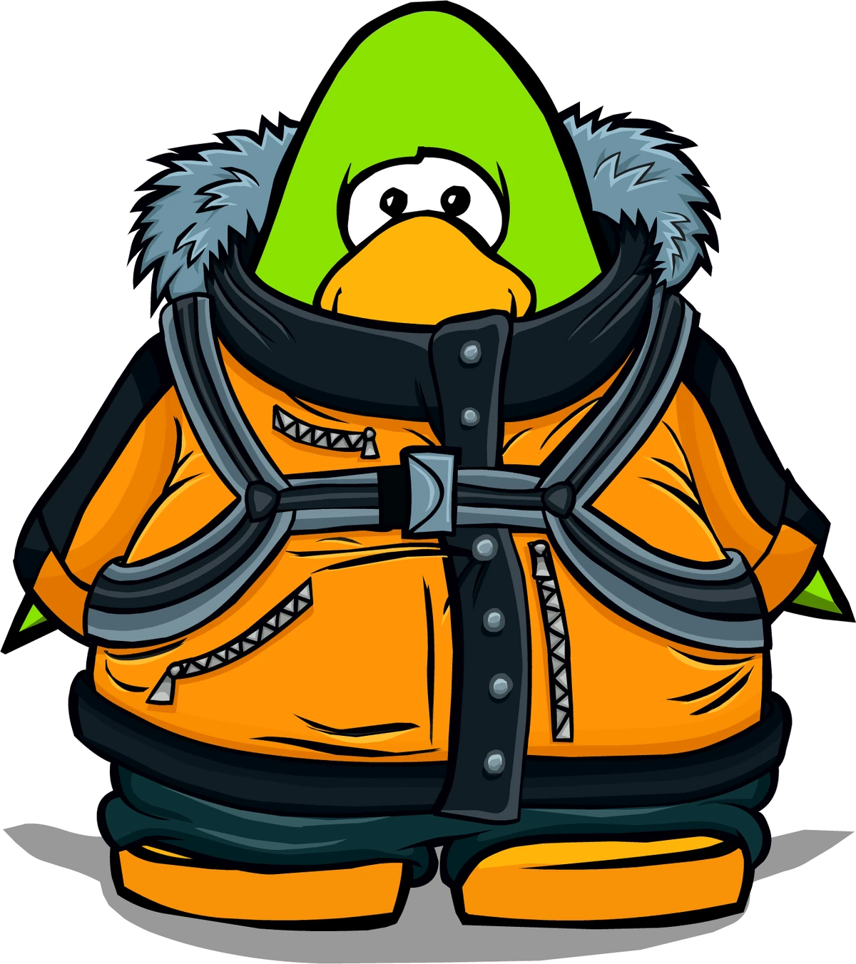 Yellow Expedition Jacket | Club Penguin Wiki | Fandom