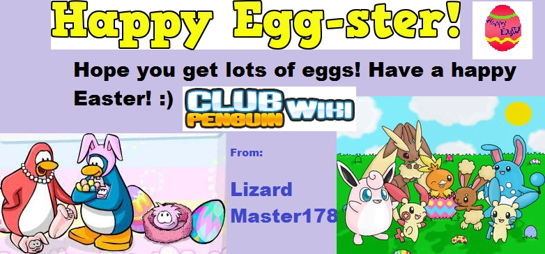 User blog:LizardMaster178/Happy Easter Everyone! | Club Penguin Wiki ...