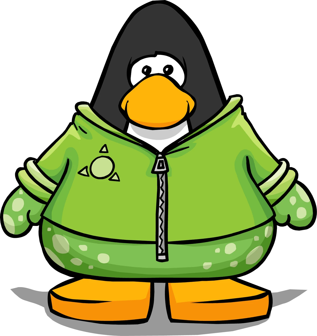 Celadon Alien Costume | Club Penguin Wiki | Fandom