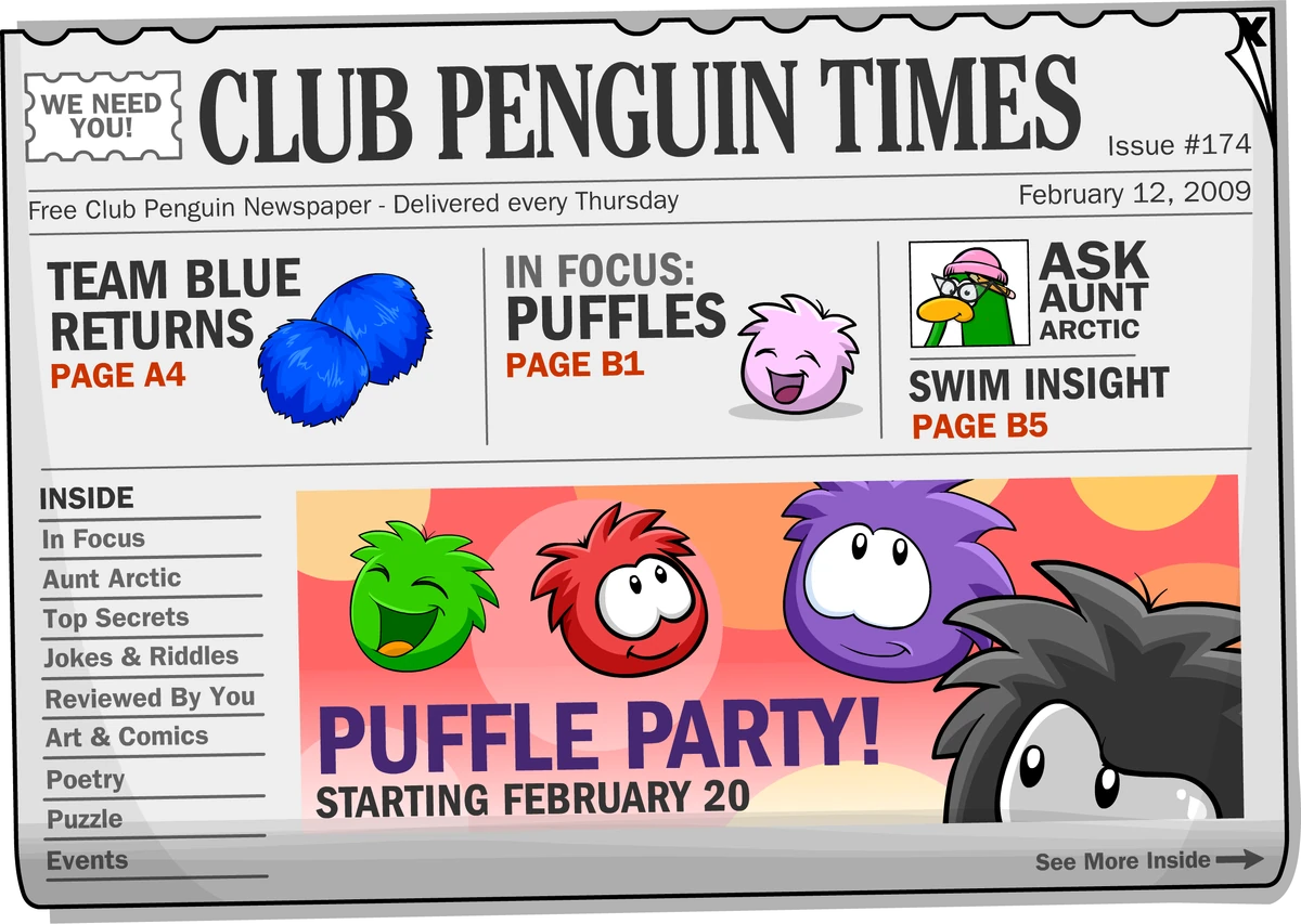 Club Penguin Times/Issue 174 | Club Penguin Wiki | Fandom