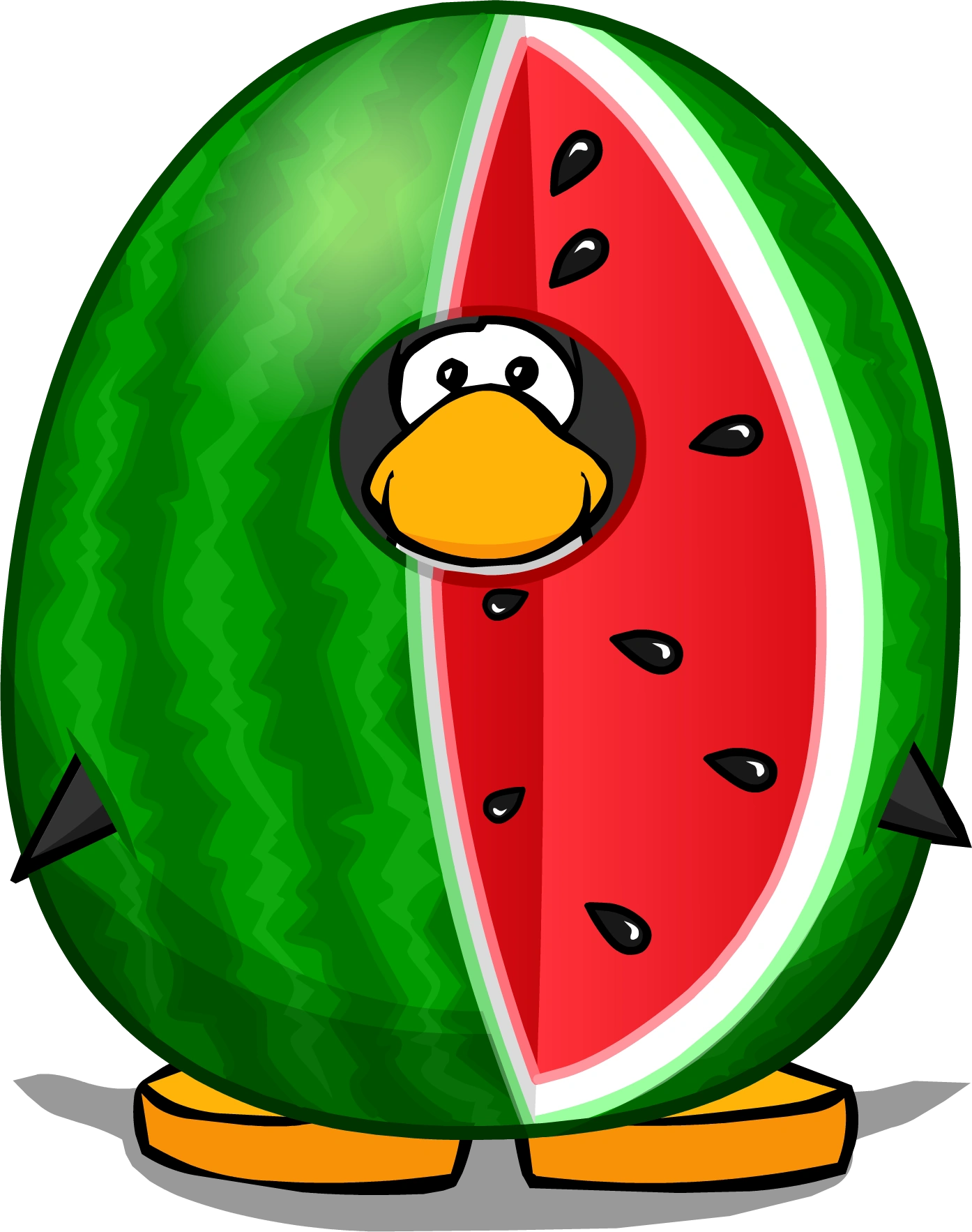 Watermelon Costume | Club Penguin Wiki | Fandom