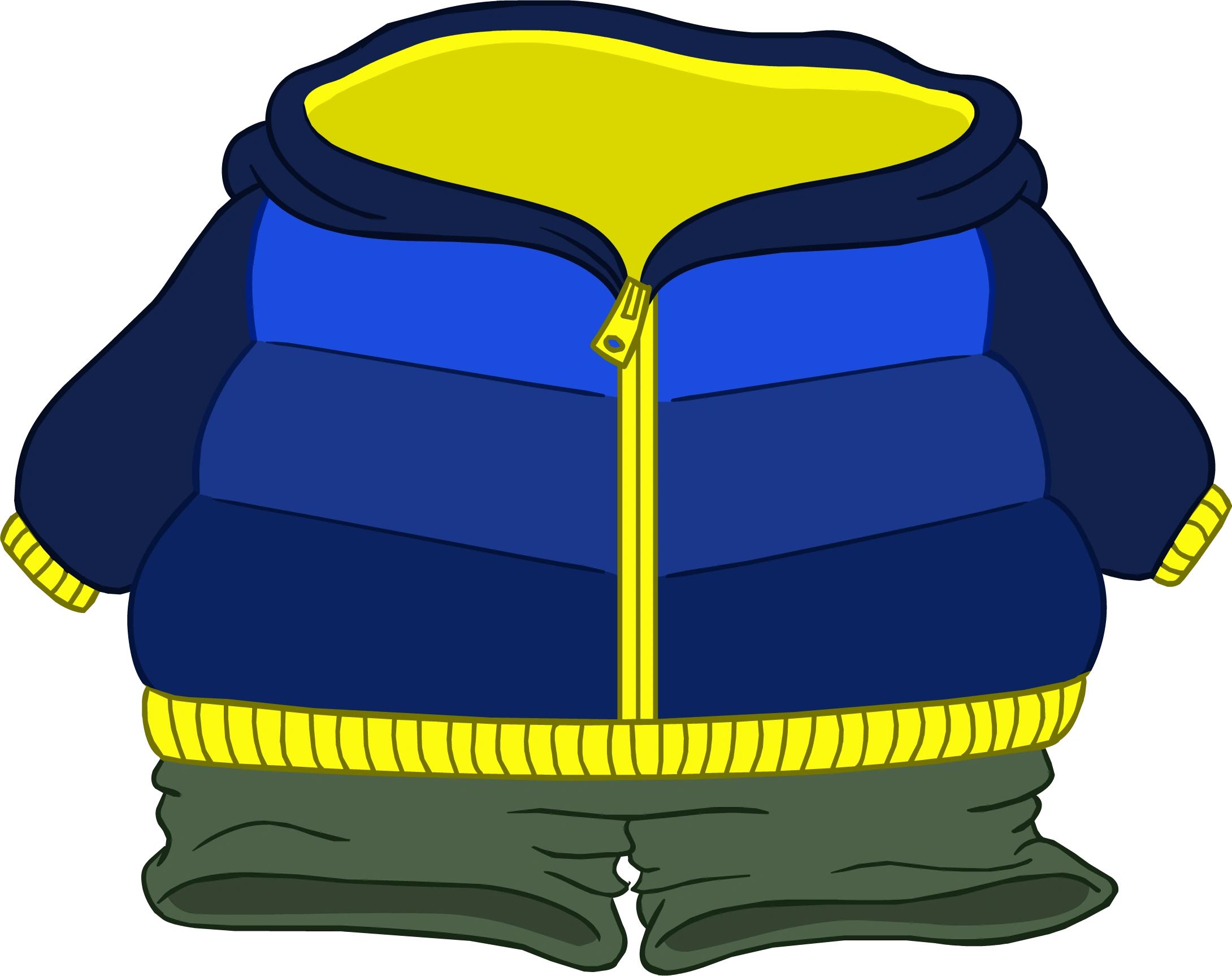 Blue Fade Hoodie | Club Penguin Wiki | Fandom