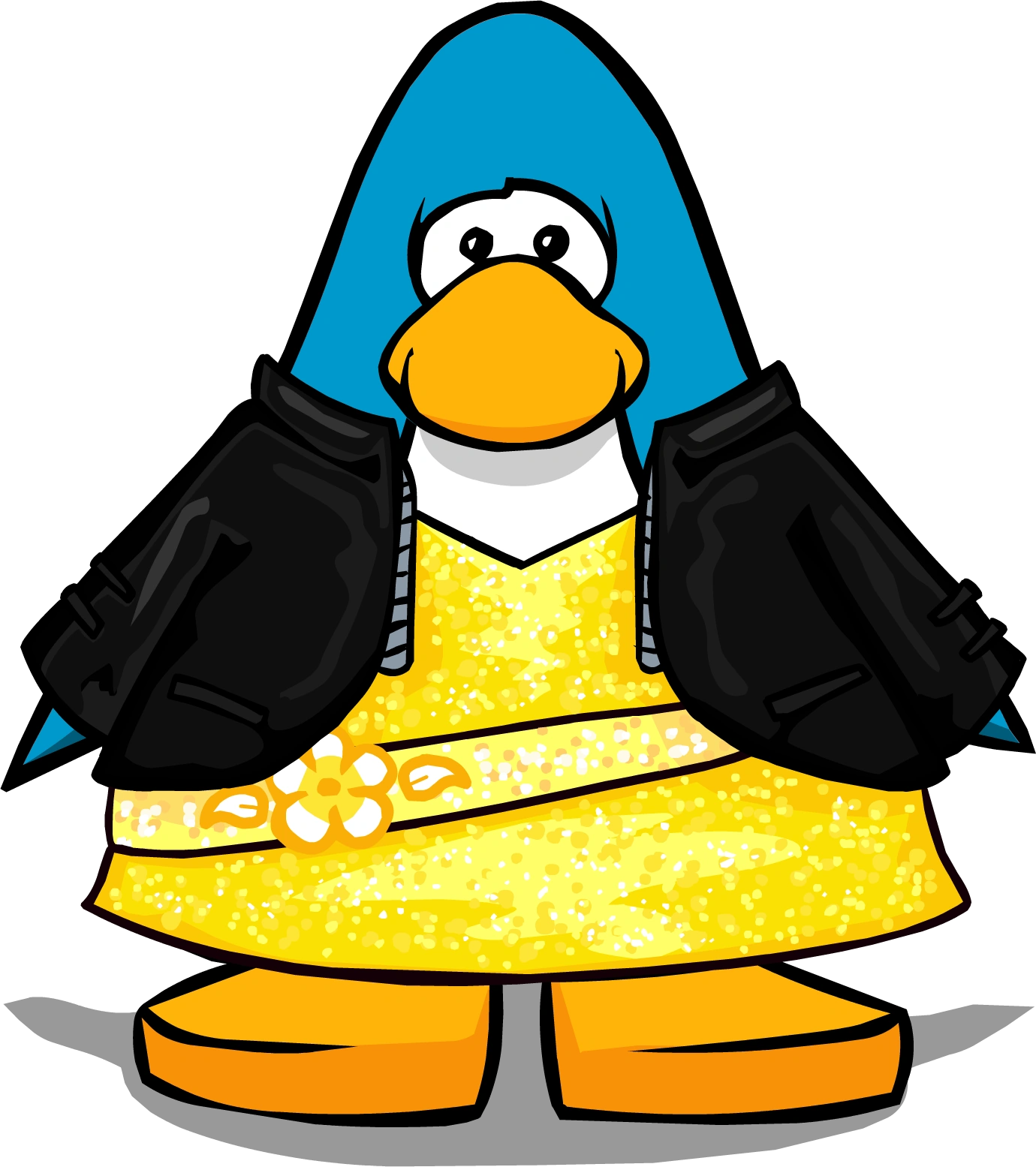 Yellow Pop Outfit | Club Penguin Wiki | Fandom