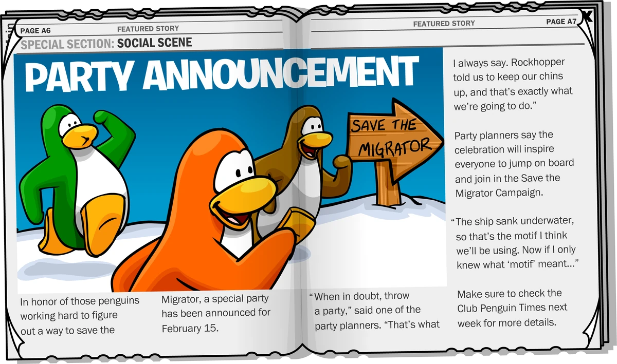 Submarine Party | Club Penguin Wiki | Fandom