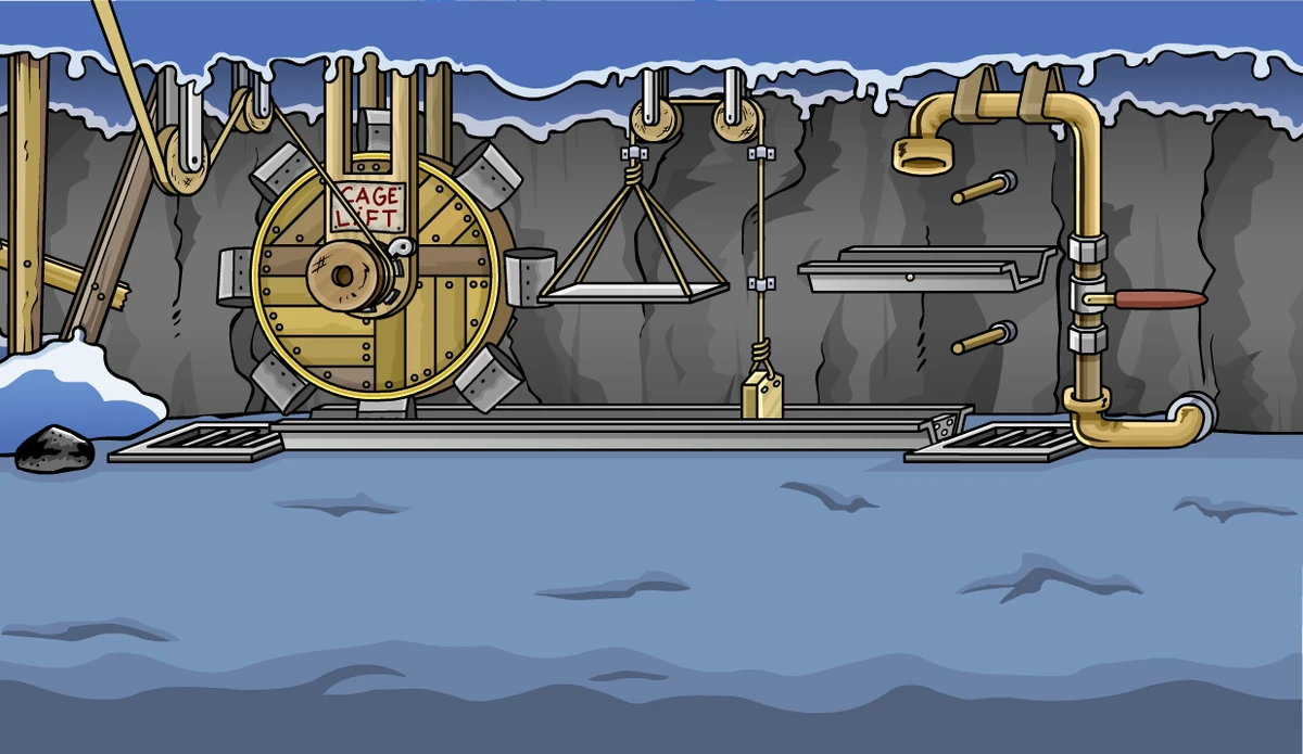 Cage Lift | Club Penguin Wiki | Fandom
