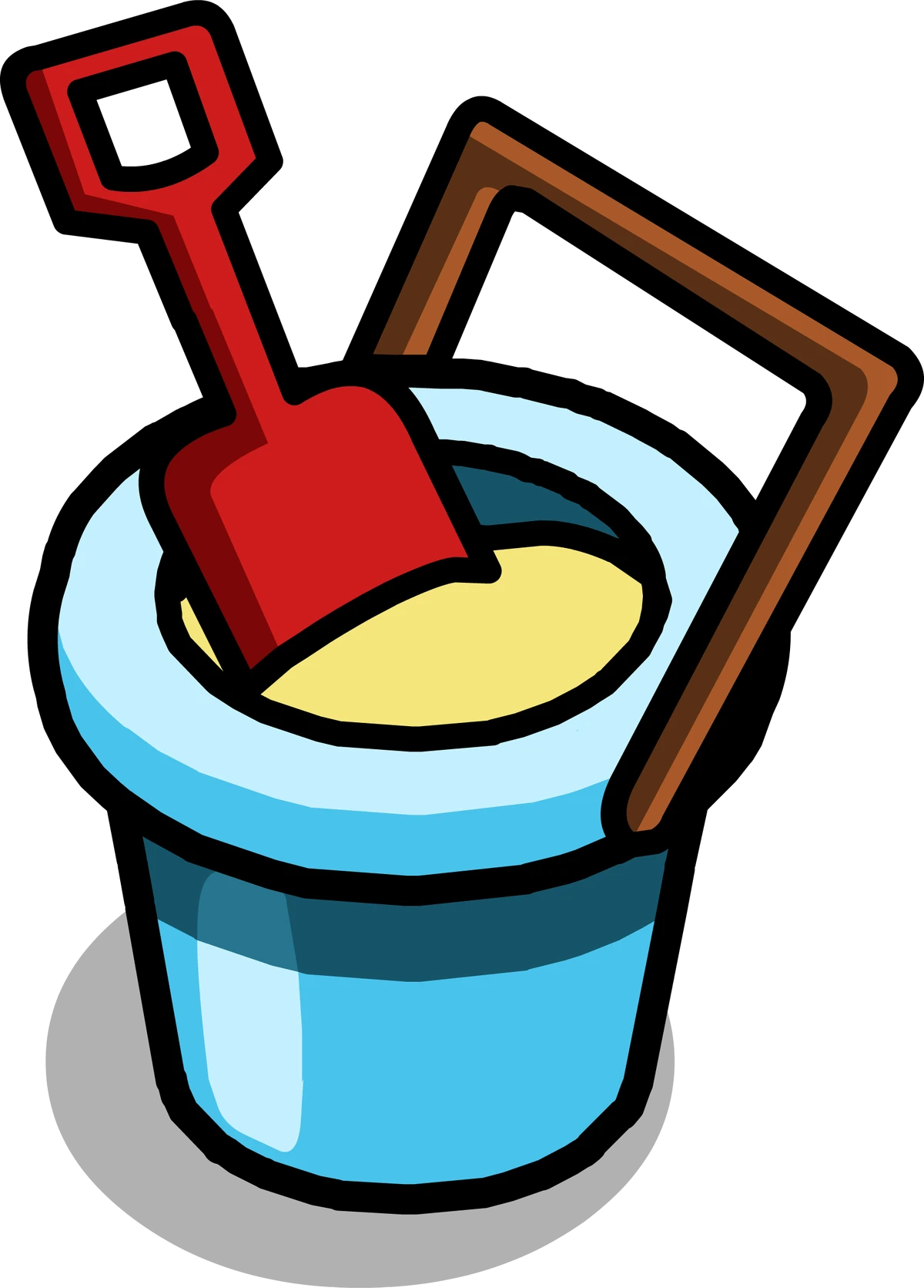 Sand Bucket | Club Penguin Wiki | Fandom