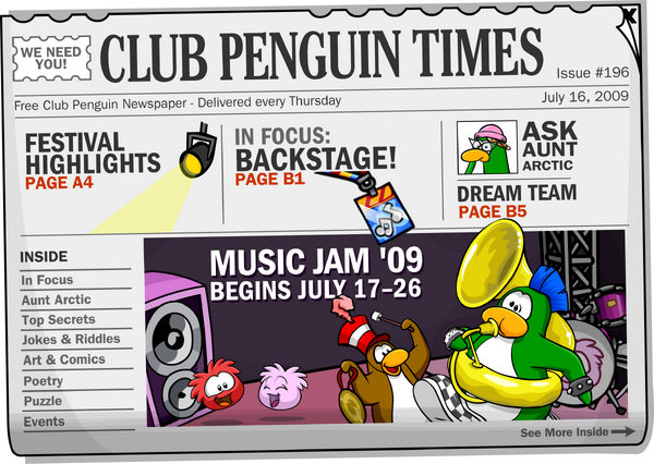 Club Penguin Times/Issue 196 | Club Penguin Wiki | Fandom Club Penguin Times/Issue 196 | Club Penguin Wiki | Fandom