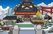 Dojo Courtyard | Club Penguin Wiki | Fandom
