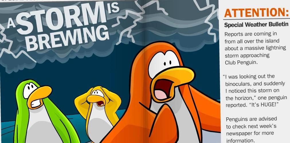 Storm of 2008 | Club Penguin Wiki | Fandom