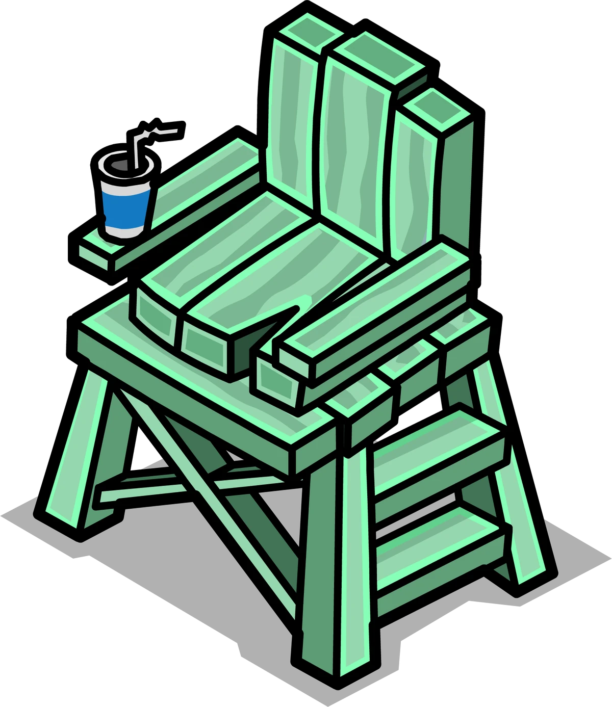 Lifeguard Chair | Club Penguin Wiki | Fandom