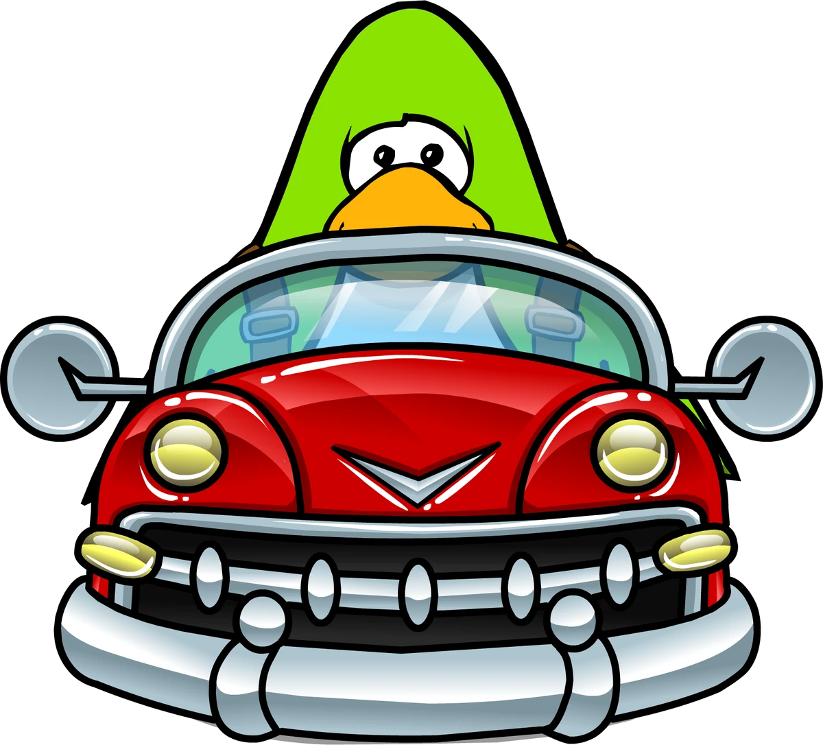 The Red Racer | Club Penguin Wiki | Fandom