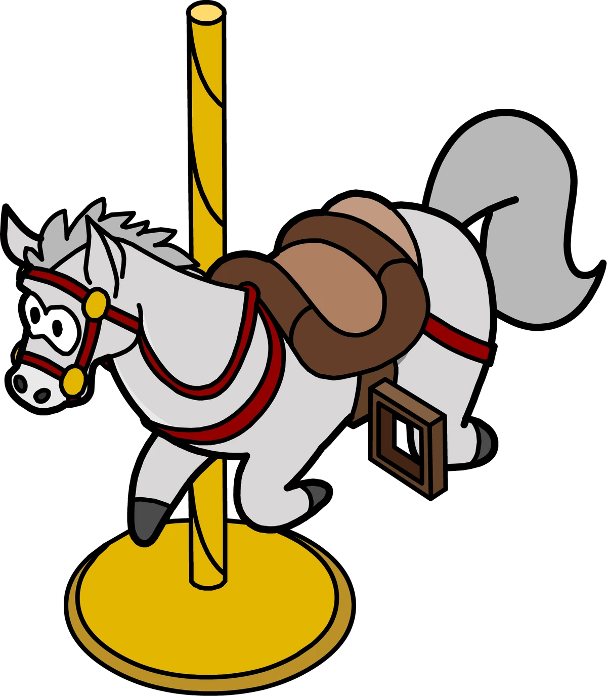 Carousel Horse | Club Penguin Wiki | Fandom