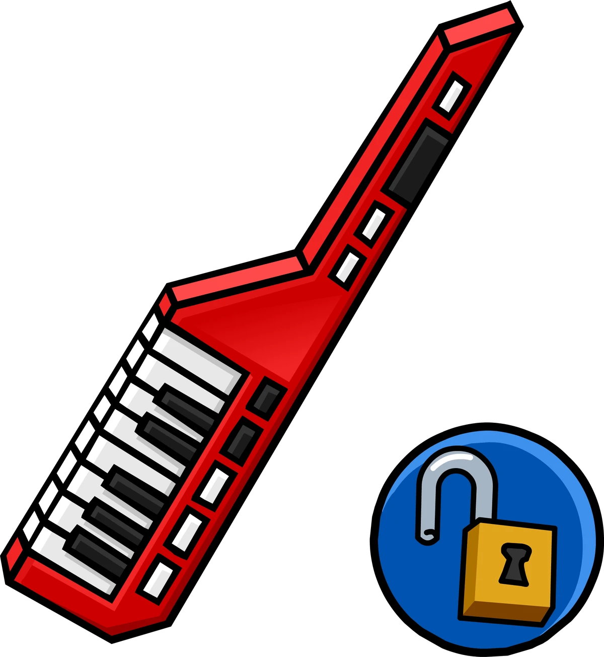 Keytar | Club Penguin Wiki | Fandom