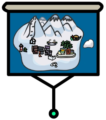 Mapa Despegable | Club Penguin Wiki | Fandom