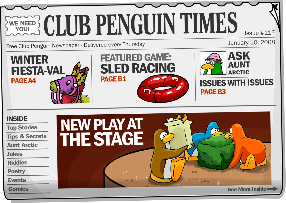 Club Penguin Times/Issue 117 | Club Penguin Wiki | Fandom