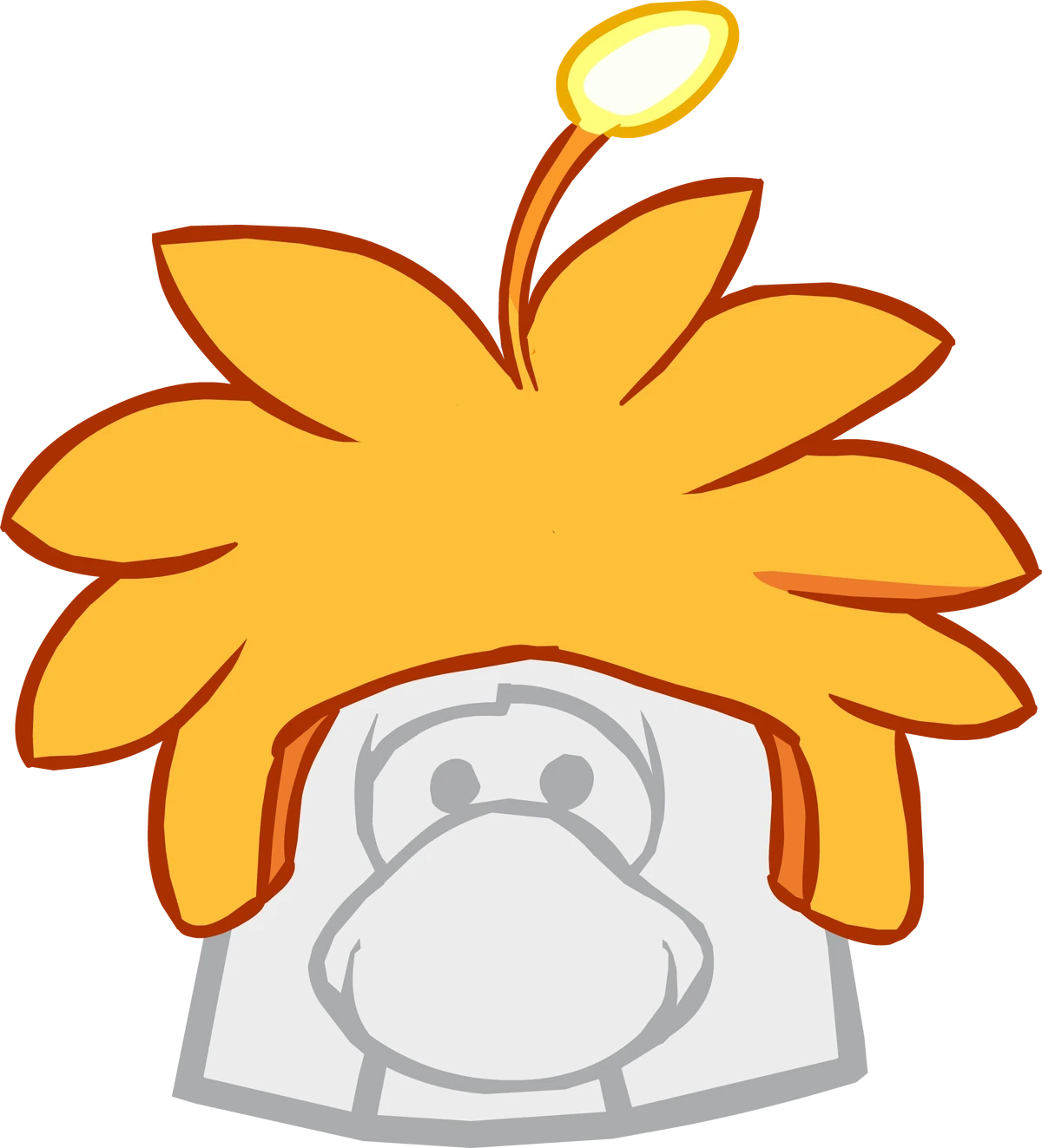 Orange Alien Cap | Club Penguin Wiki | Fandom