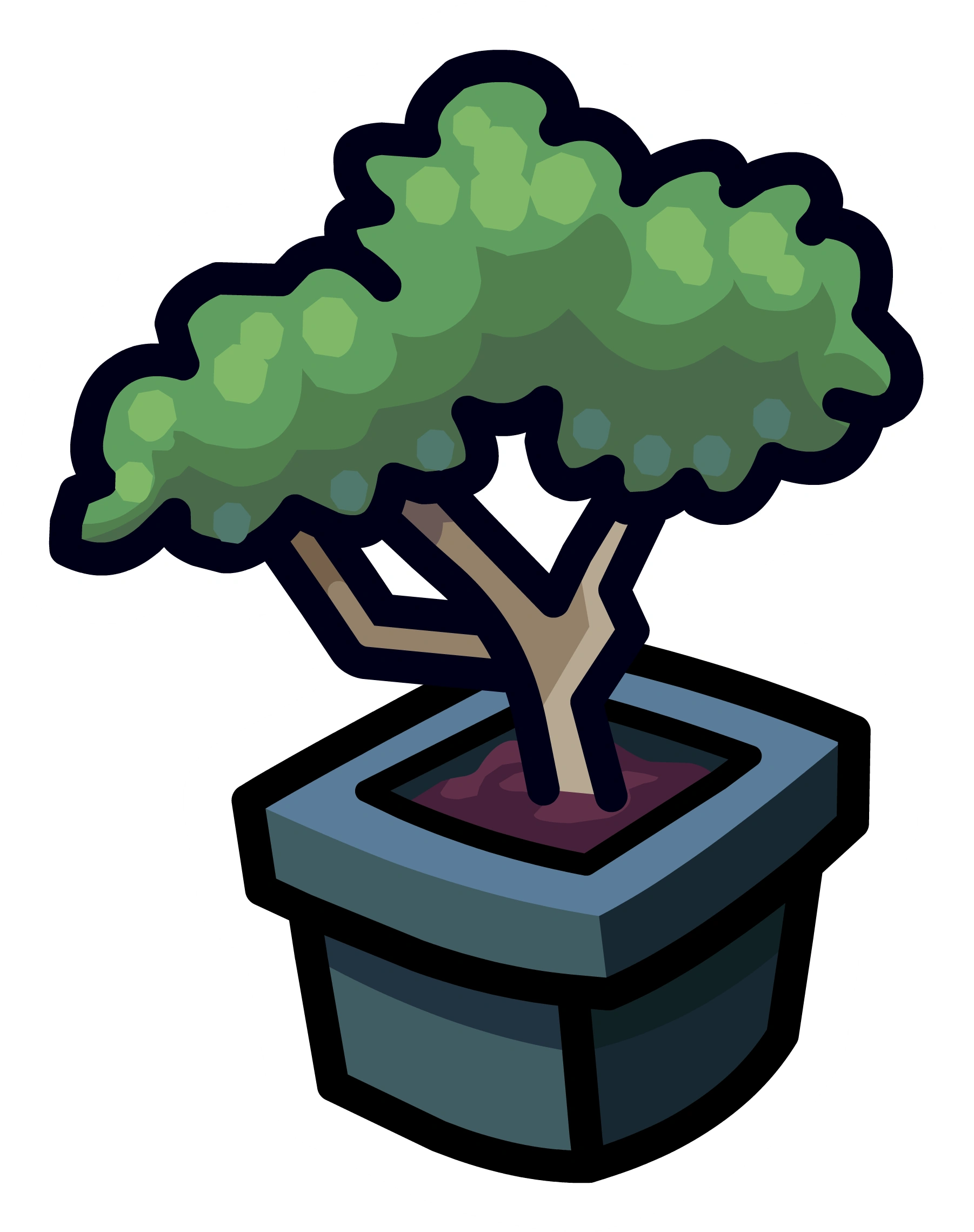 Bonsai Tree Pin | Club Penguin Wiki | Fandom