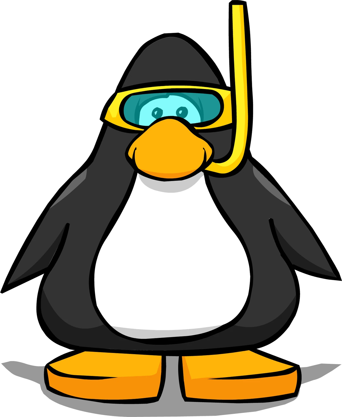 Yellow Snorkel | Club Penguin Wiki | Fandom