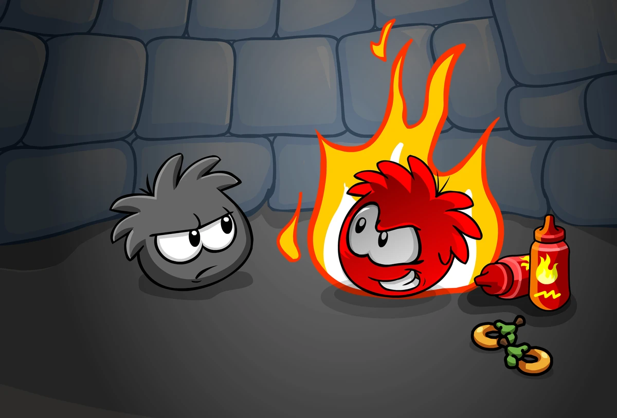 Black Puffle postcard | Club Penguin Wiki | Fandom