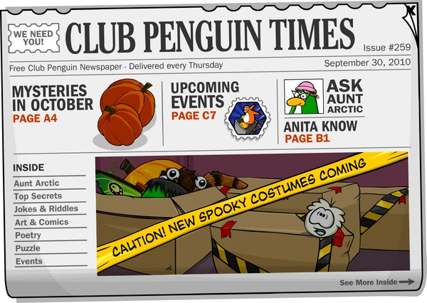 Club Penguin Times/Issue 259 | Club Penguin Wiki | Fandom