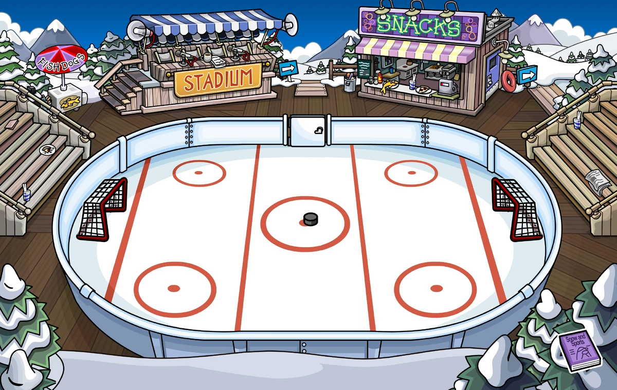 Ice Rink | Club Penguin Wiki | Fandom