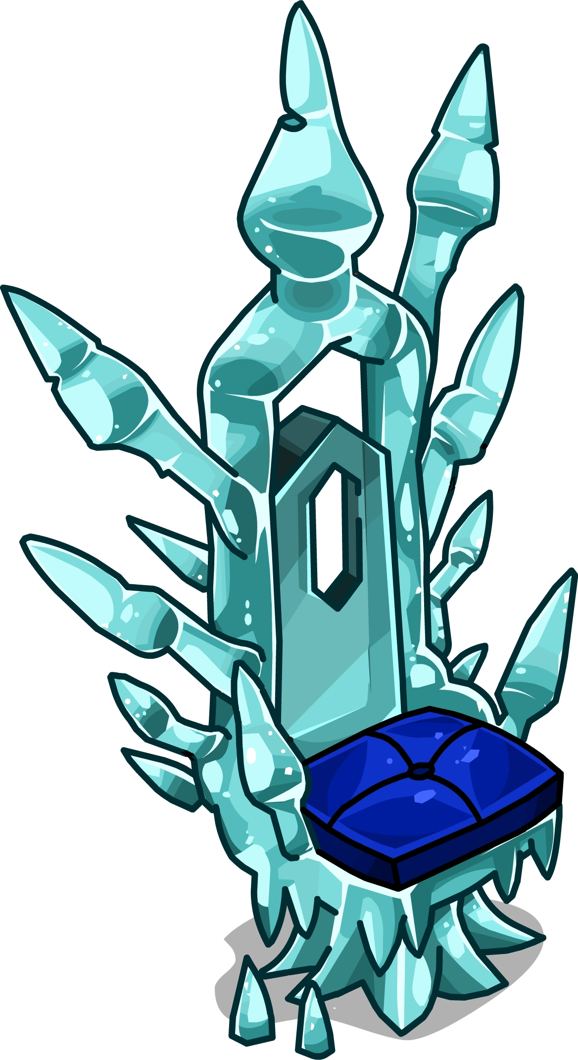 Frost Throne | Club Penguin Wiki | Fandom
