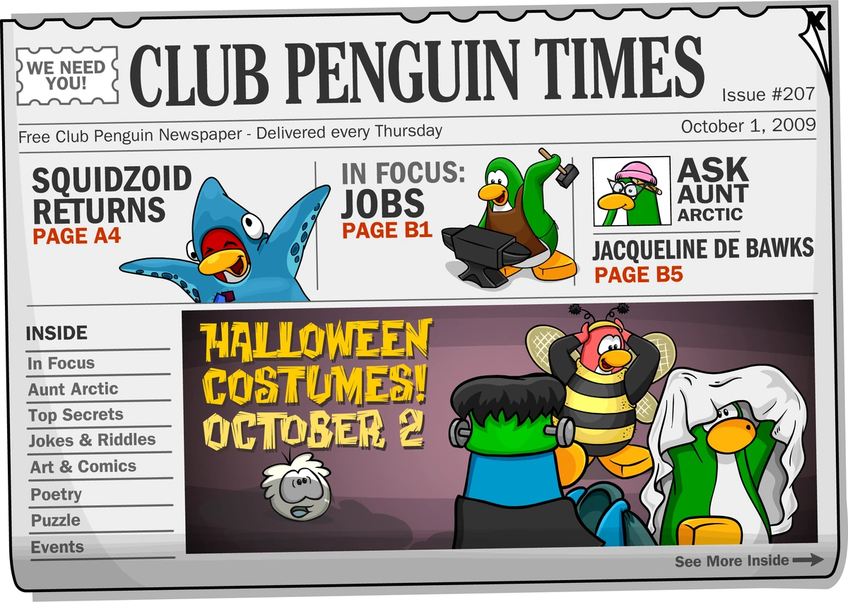 Club Penguin Times/Issue 207 | Club Penguin Wiki | Fandom