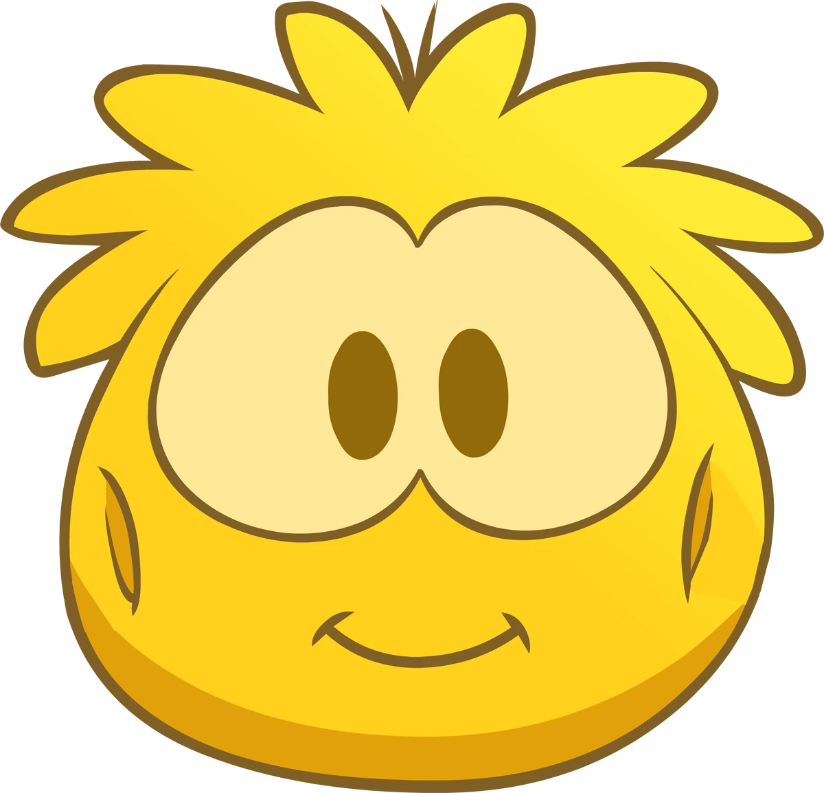 Gold Puffle Costume | Club Penguin Wiki | Fandom