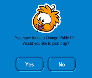 Orange Puffle Pin | ClubpenguinACES Wiki | Fandom