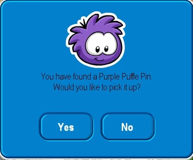 Purple Puffle Pin | ClubpenguinACES Wiki | Fandom