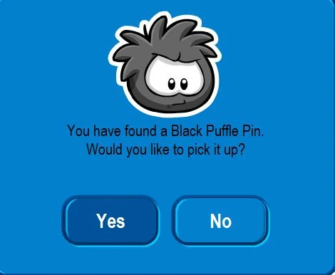 Black Puffle Pin | ClubpenguinACES Wiki | Fandom