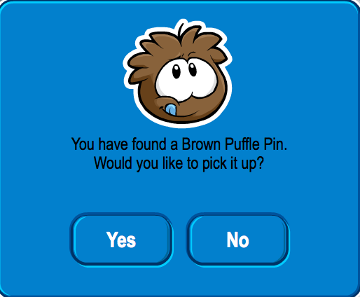 Brown Puffle Pin | ClubpenguinACES Wiki | Fandom