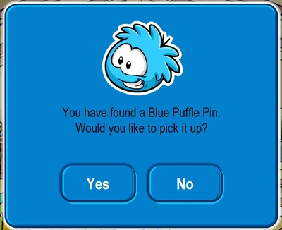 Blue Puffle Pin | ClubpenguinACES Wiki | Fandom