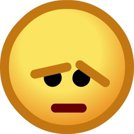 Sad Face | Club Penguin Emoticon Wikia | Fandom