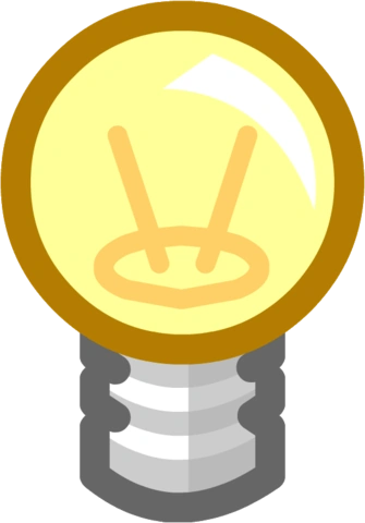 Lightbulb Emote | Club Penguin Emoticon Wikia | Fandom